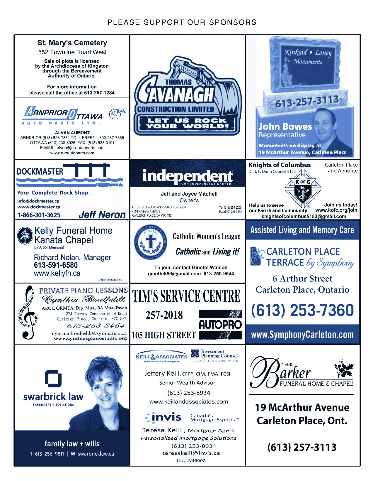 Bulletins – St. Mary's Catholic Church